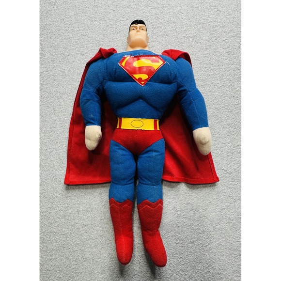 DC Comics | Toys | Vintage Superman Plush Doll 9 Dc Comics Action ...